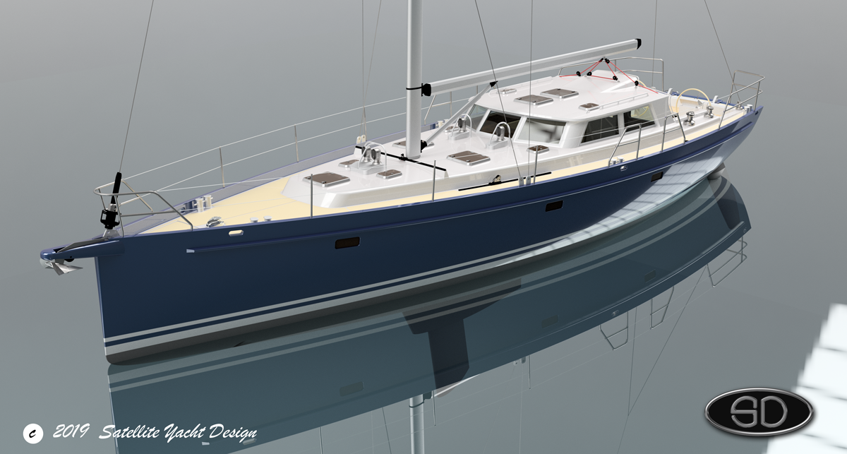 Enksail Orion 49 – Satellite Yacht Design