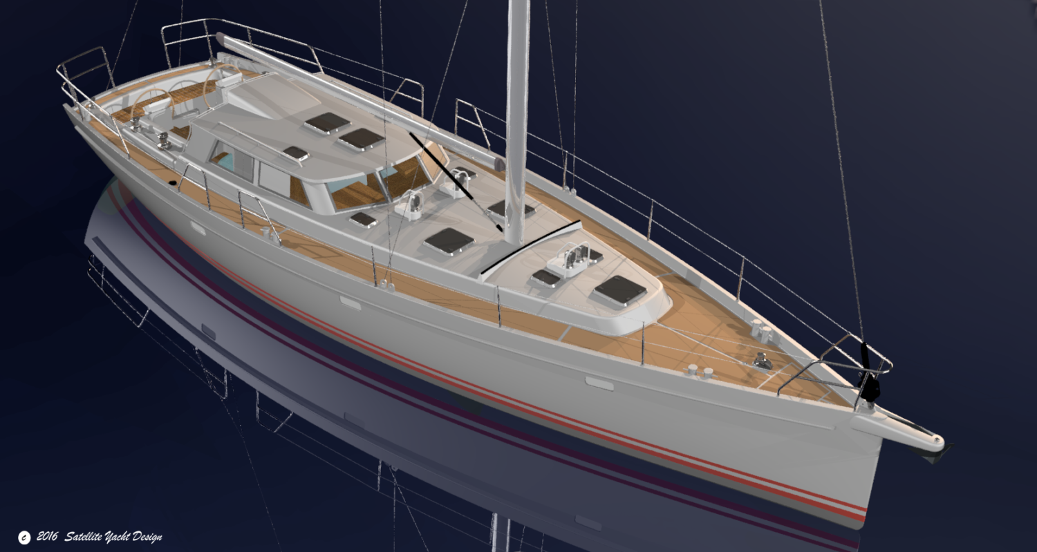 Orion 49 / Cruiser – Satellite Yacht Design