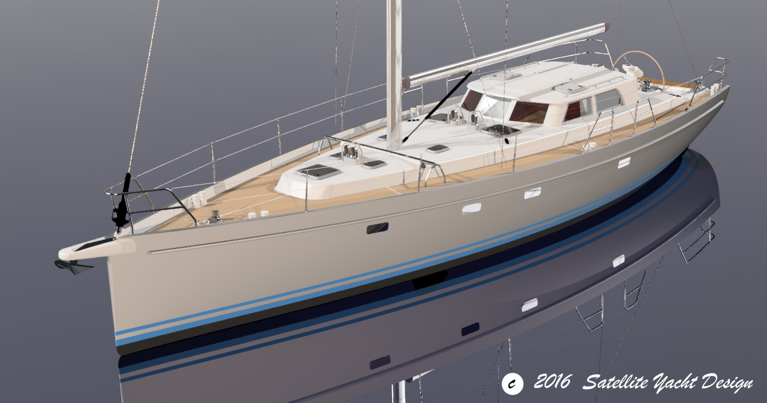 Orion 49 / Explorer – Satellite Yacht Design